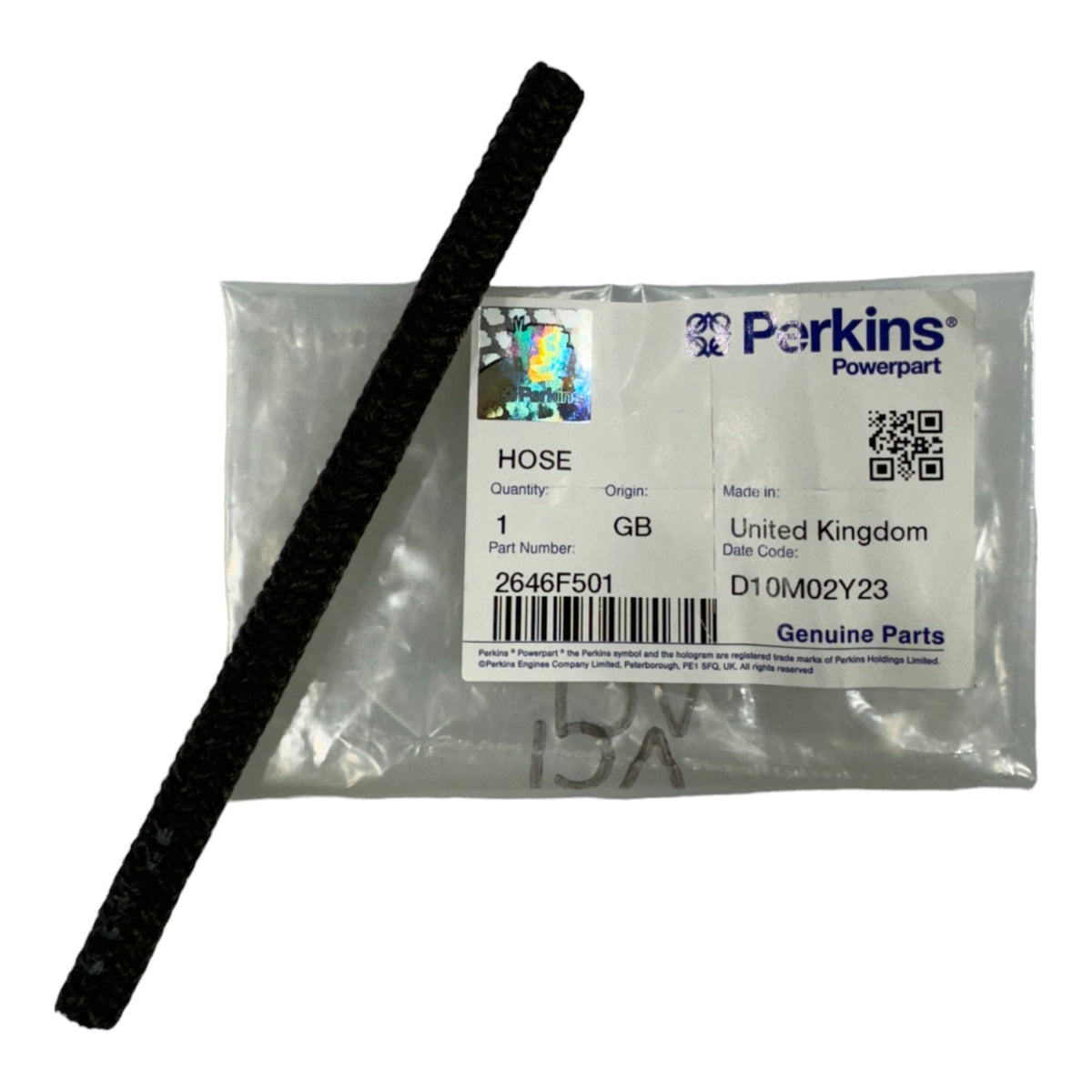 2646F501 | Hose | 1104C-44T | 1104D-44T | Perkins